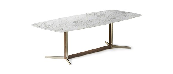 Обеденный стол Campus от Natuzzi Italia на заказ из Италии с доставкой ...