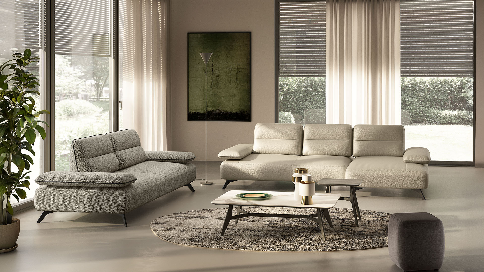 Диван Валенсия Natuzzi Editions на заказ из Италии с доставкой